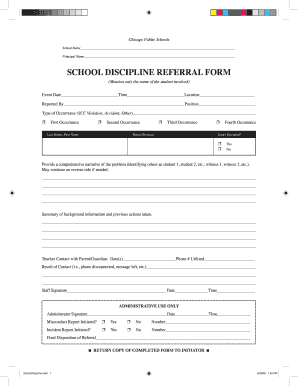 Student Information Form Templates | pdfFiller