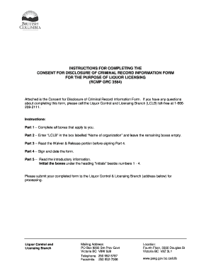 Information Forms - Canada Forms Catalog | pdfFiller