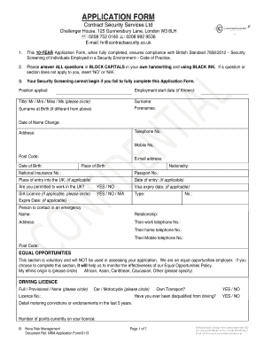 Bank Security Form Templates | pdfFiller