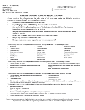18 Printable united healthcare claim form Templates - Fillable Samples ...