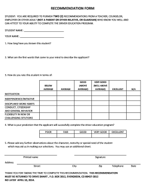 18 Printable letter of recommendation for teacher from parent Forms and ...