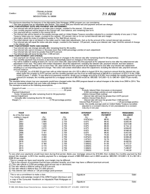 Adjustable Rate Mortgage Disclosure Requirements - Page 2 | pdfFiller