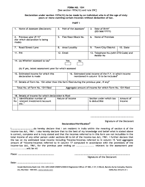 Download Form 15g For Pf Withdrawal 2021 - Page 2 | pdfFiller