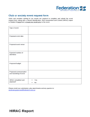 Event Request Form Template Word | pdfFiller