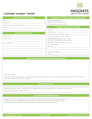 35+ Free Editable Customer Report Templates in MS Word [DOC] | pdfFiller