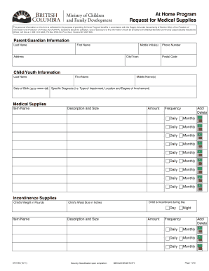 Fill out Tax Forms Online For Medical Supplies | pdfFiller