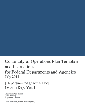64+ Free Editable Continuity Of Operations Plan Templates in MS Word ...