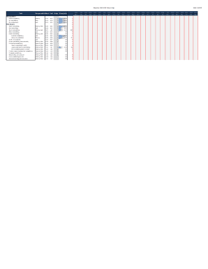 1 Project Management Progress Tracker Template Form | pdfFiller