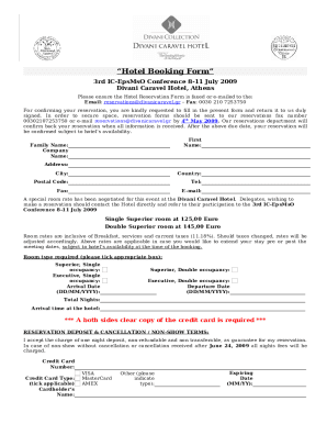 Conference Room Booking Form Template Word | pdfFiller